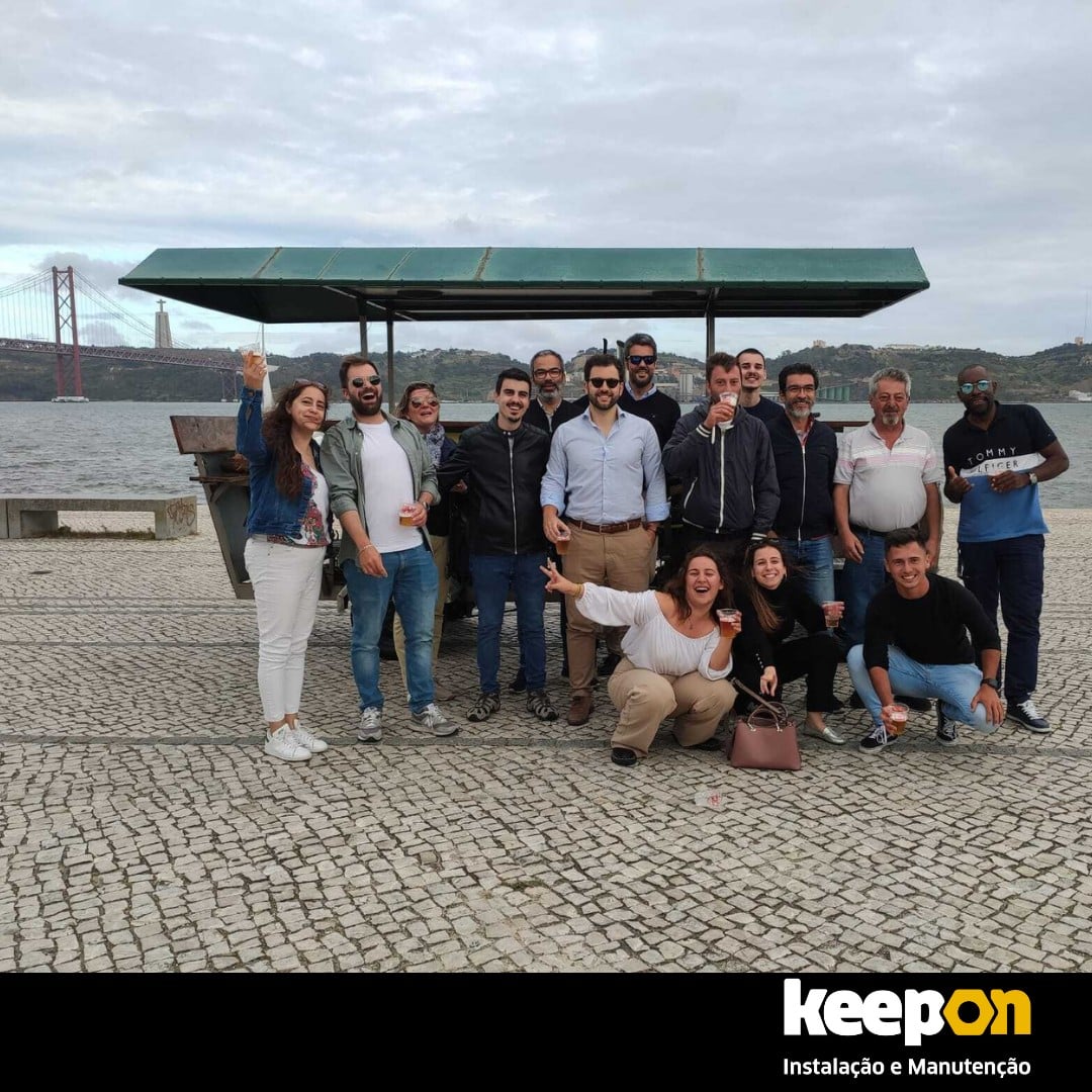 A equipa da KeepOn voltou a reunir-se para um final de dia bem passado! - KeepOn